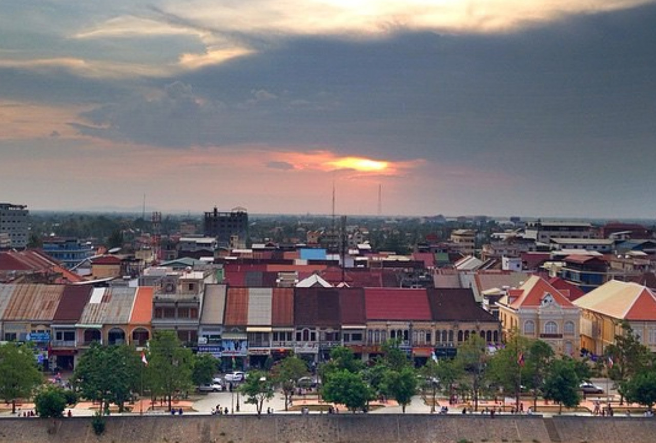 La ville de Battambang - Destination Cambodge
